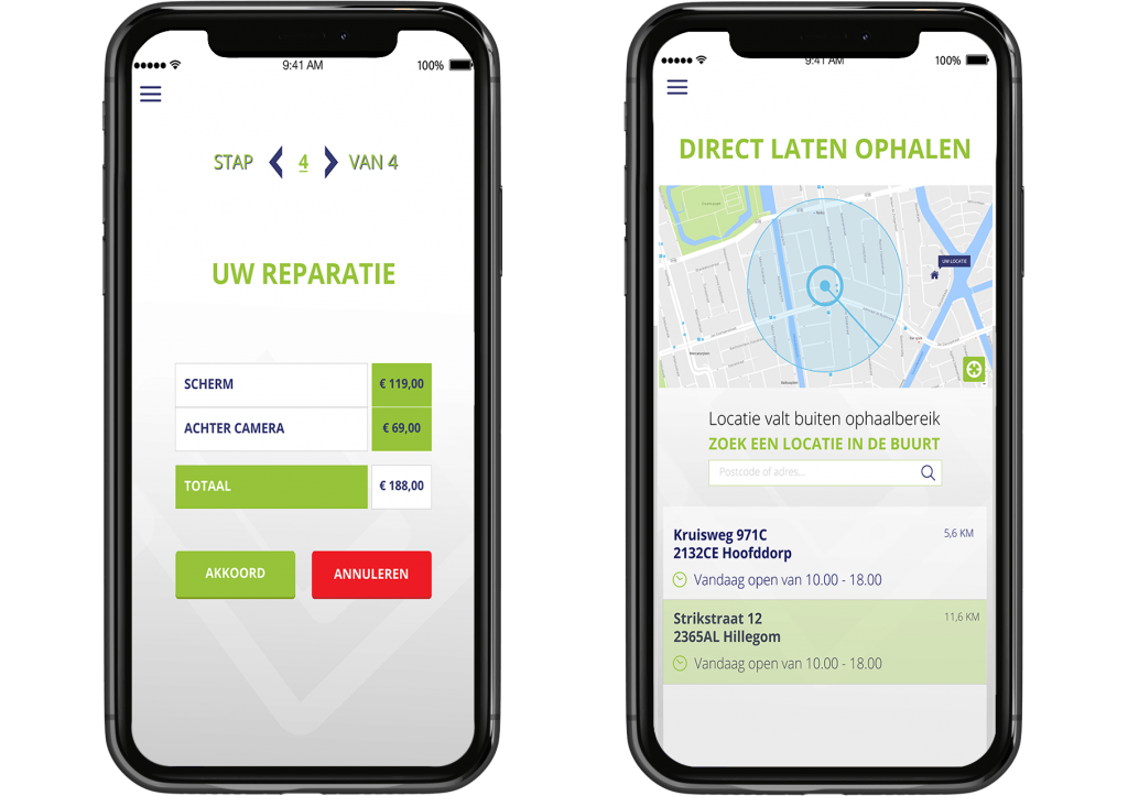 Case: Slimme app voor smartphone reparatie